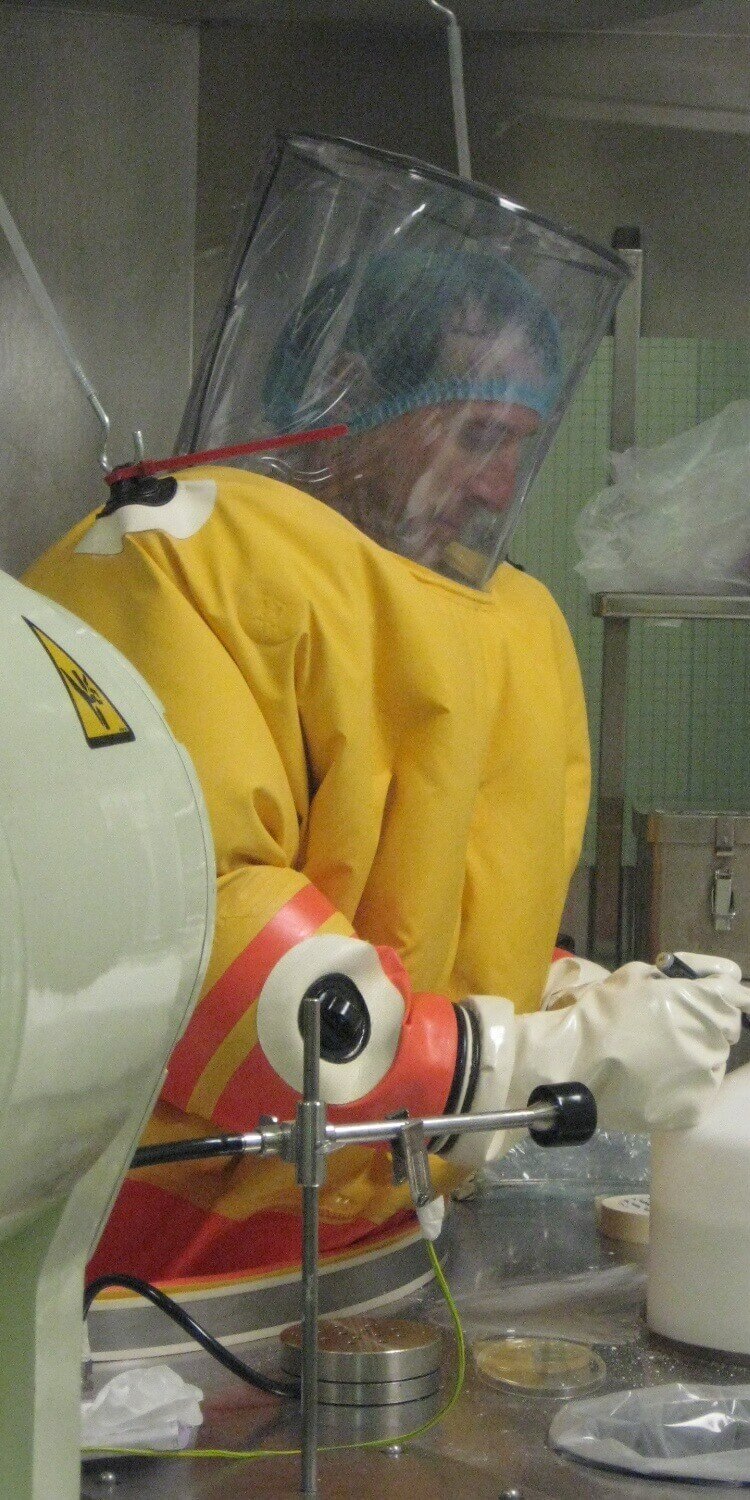 Isolator Half Suits for Isolation Chambers